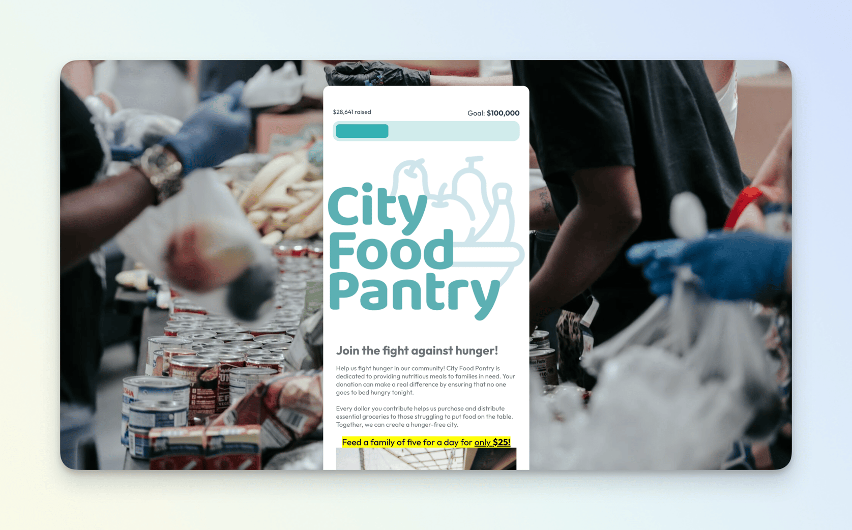 Donation Page Builder